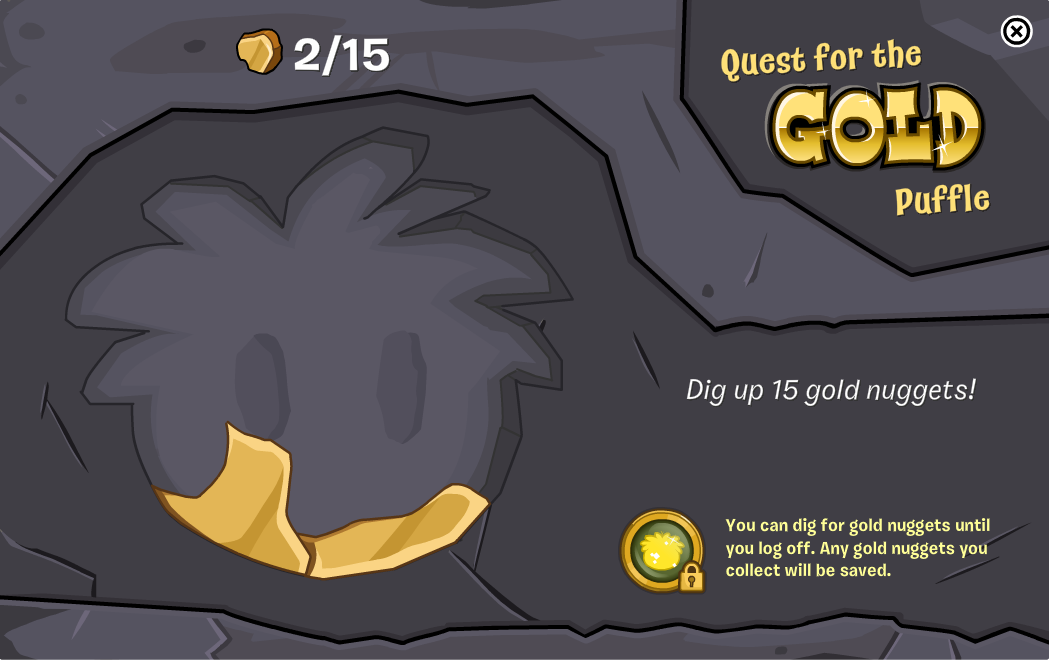 S8s1 Club Penguin Cheats: Quest for the Gold Puffle Guide