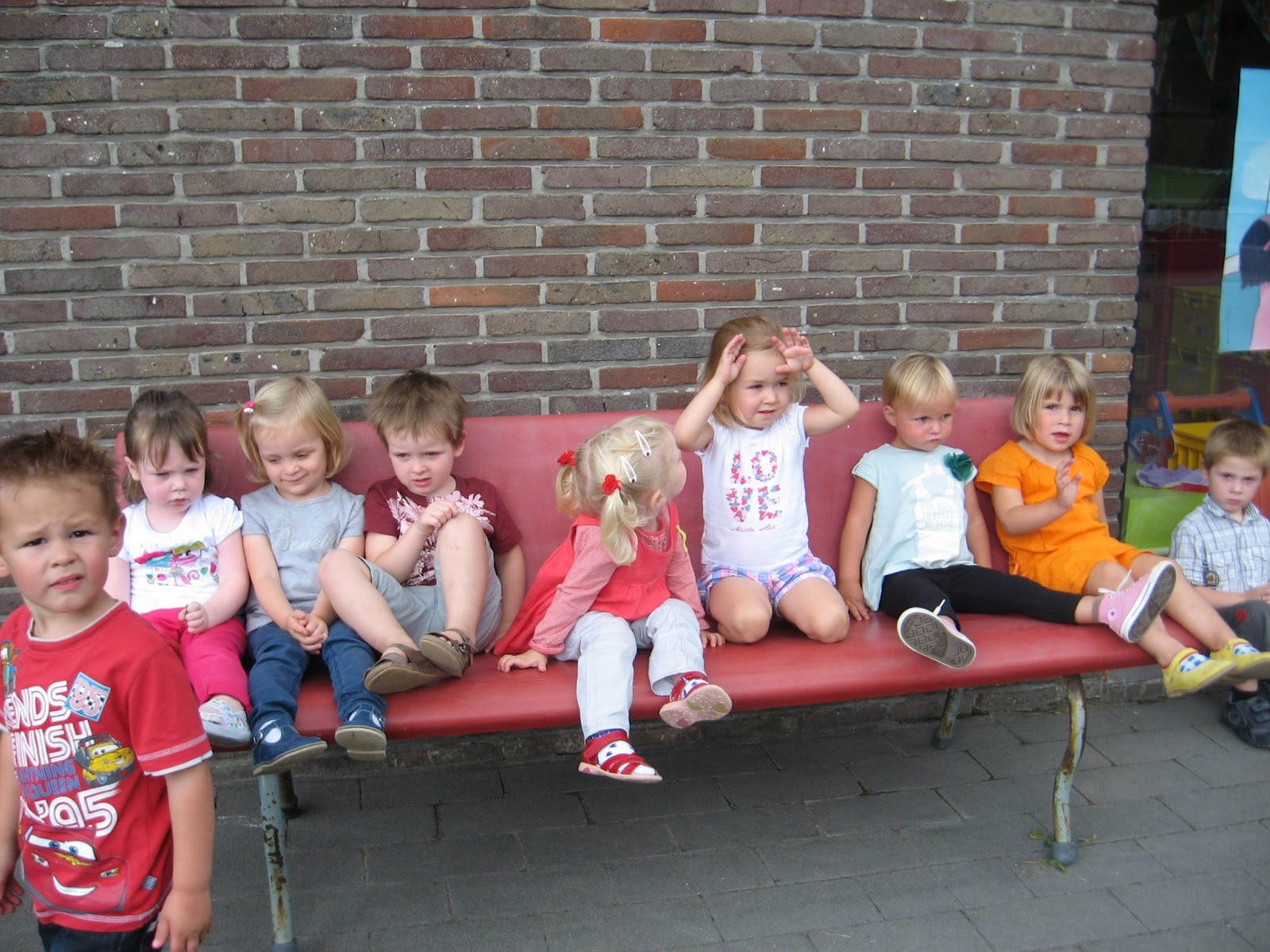 peuter-1ste kleuterklas: Eerste schooldag