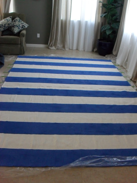 How to Paint a Rug - Part 2...the Big Reveal!