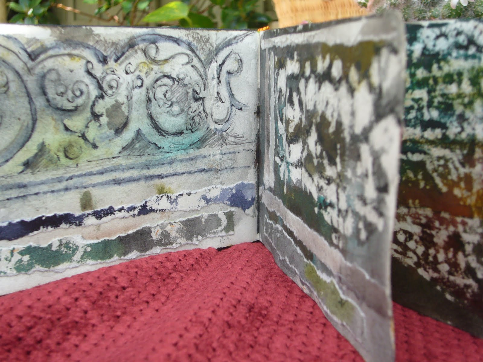 Jill Flower - Textile Artist: Back in the Studio