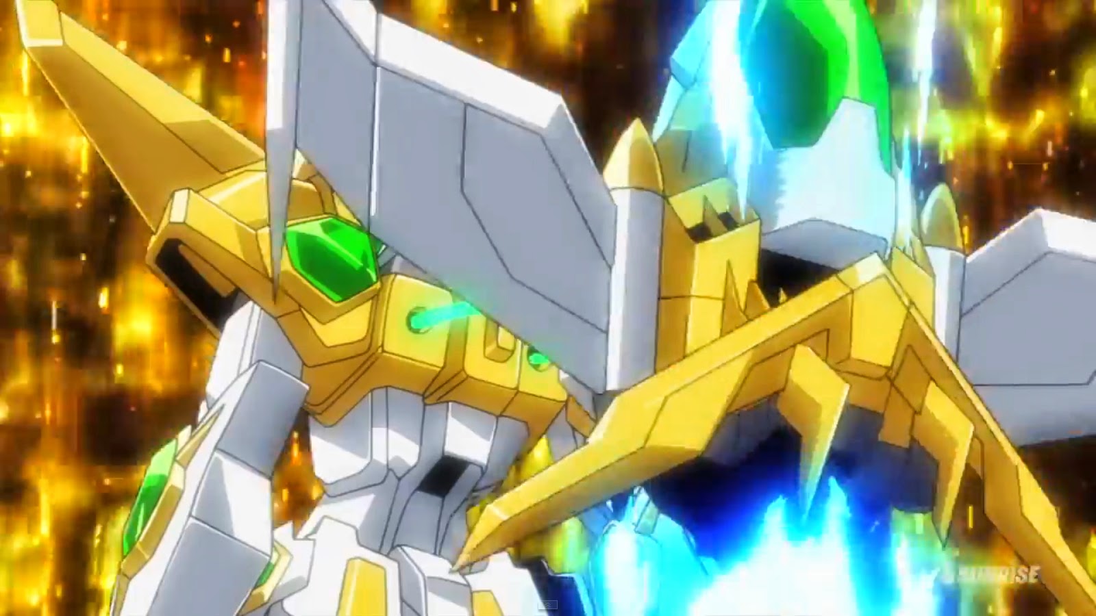 Star Winning Gundam Real Mode with Animated GIF
