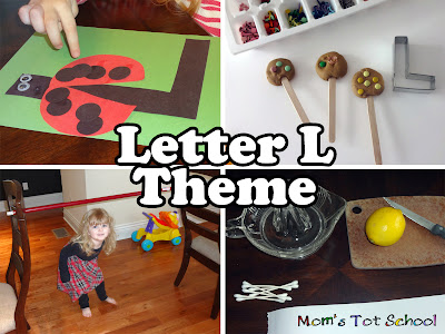 Mom's Tot School: The Letter L