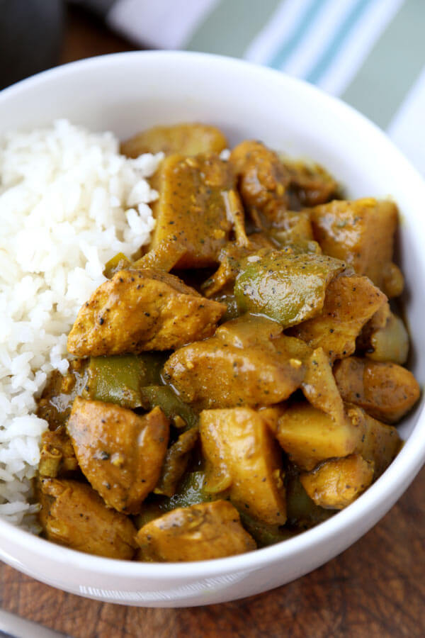Christmas Simple Chicken Curry ~ DCheif