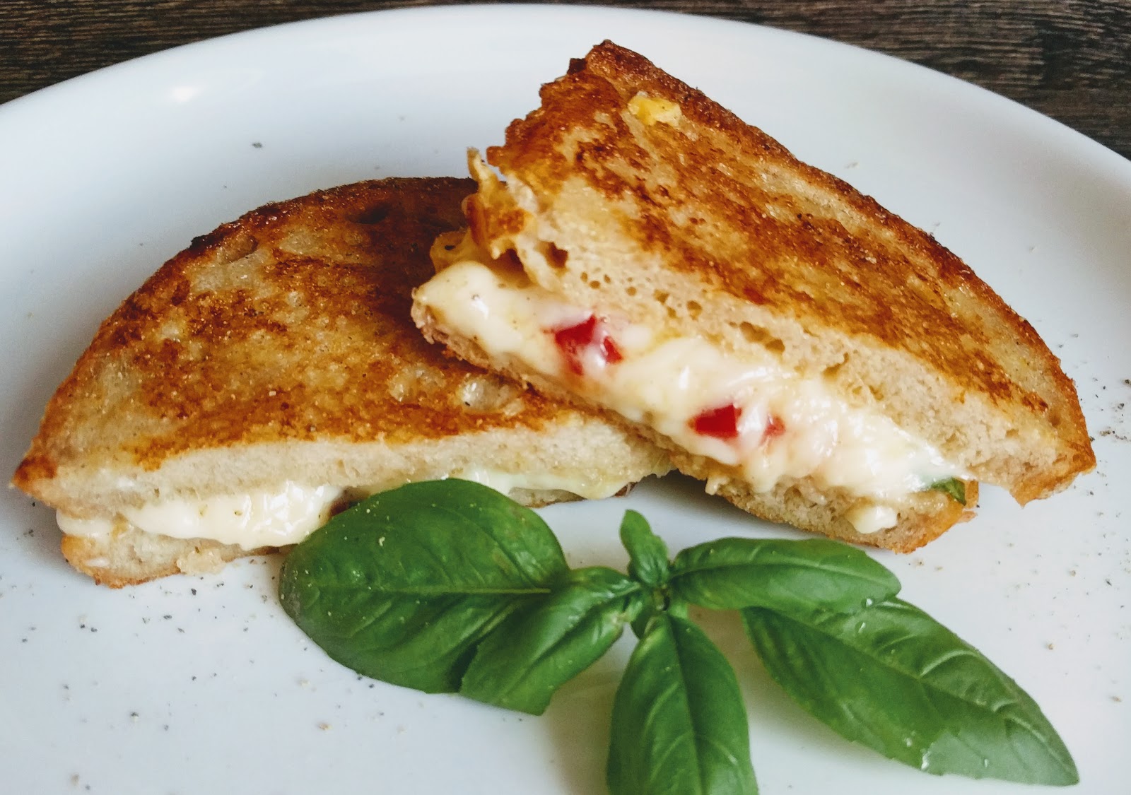 - Ausgebackenes Mozzarella-Brot