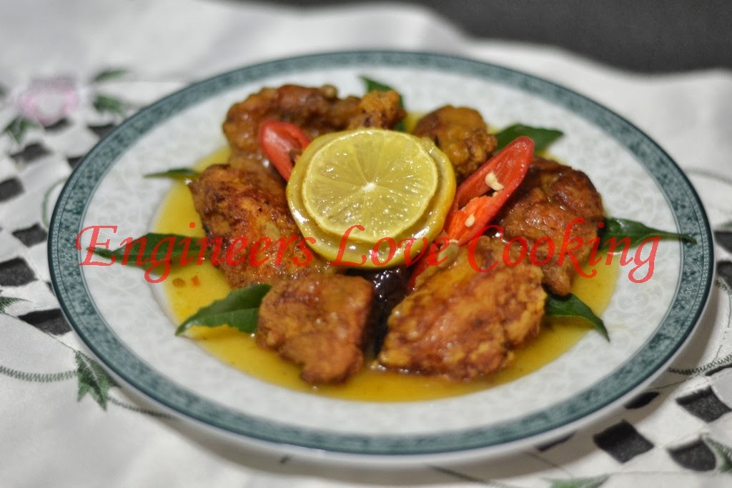 Engineers Love Cooking: AYAM LEMON / LEMON CHICKEN