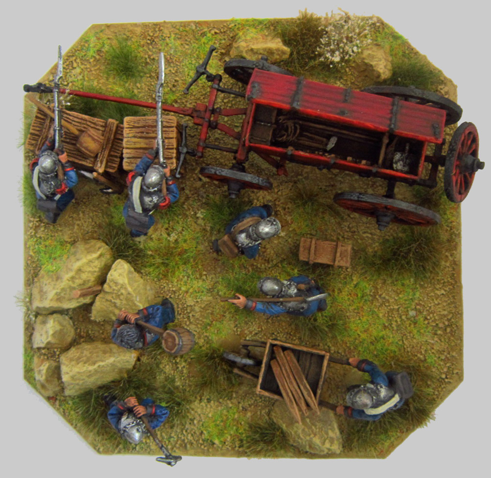 Analogue Hobbies: From Kawe: 28mm Napoleonic French Engineer Vignette ...