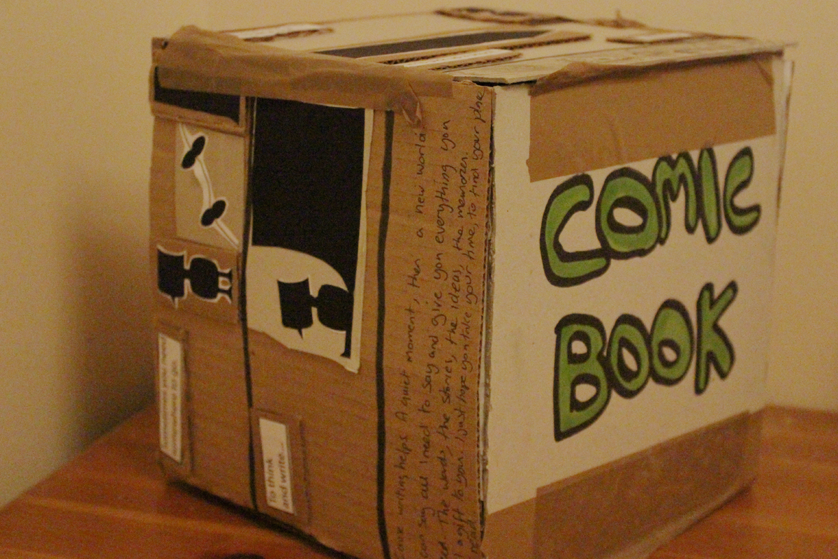 Steven's Stuff: StoryBox - Discardboard Exhibiton