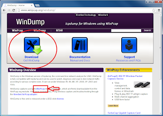 maruton's memorandum: [Windows]WinDump