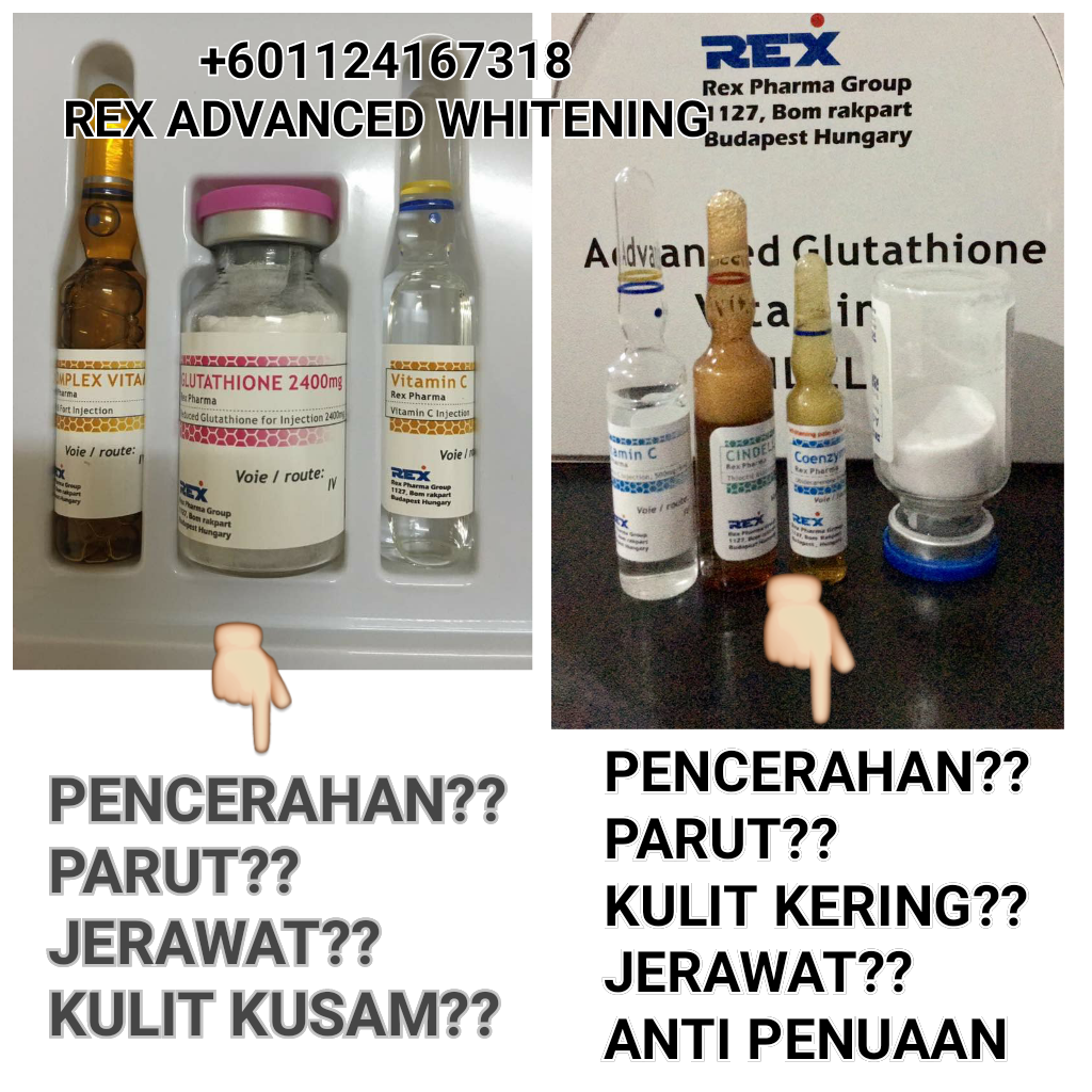 CAREANDFLARE_BEAUTYSHOPPE: PRODUK~ REX PHARMA ADVANCE WHITENING 1500MG