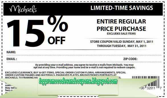 Free Promo Codes and Coupons 2023: Michaels Coupons