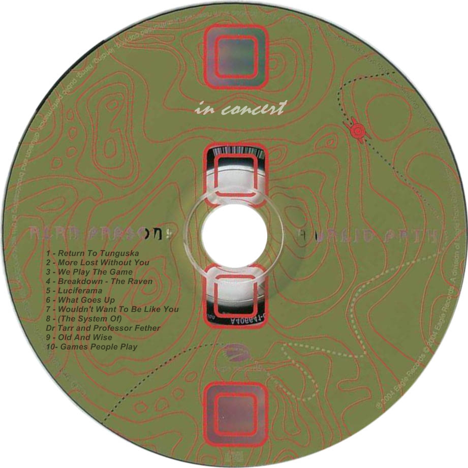 THE ALAN PARSONS PROJECT: BOOTLEG: A Valid Path in Concert