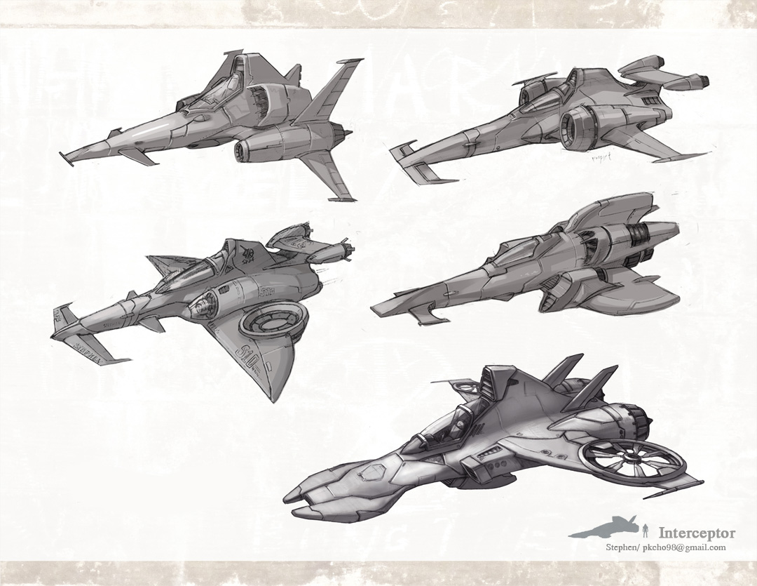 Stephen Tsai: The concept design of interceptor
