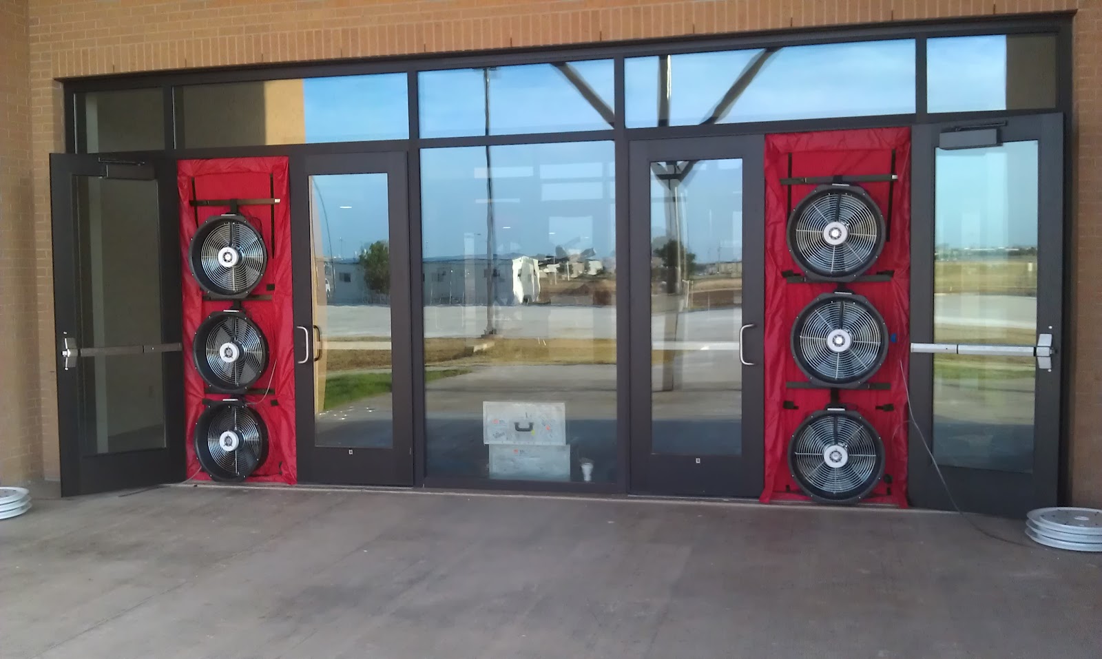 Air Barrier Testing (ASTM E1827 and ASTM E779): May 2012