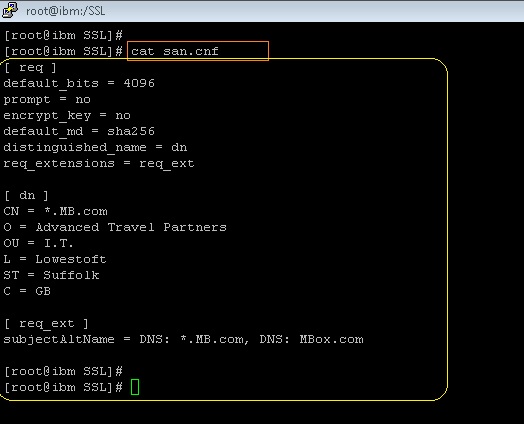 MiddlewareBox: Openssl Commands for Wildcard & SAN certificates.
