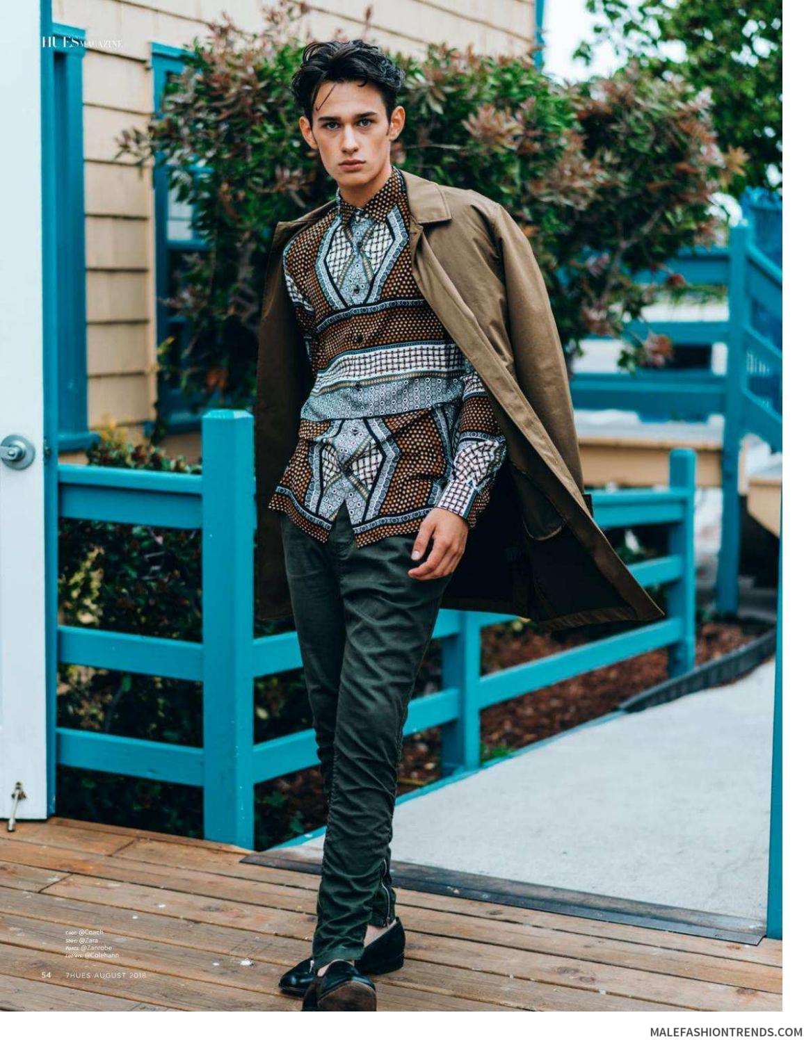 Levi McLeod para 7 HUES Magazine en fotos de Lester Villarama