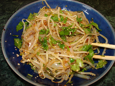 Sichuan liang fen 川味涼粉 (Starch jelly noodles)