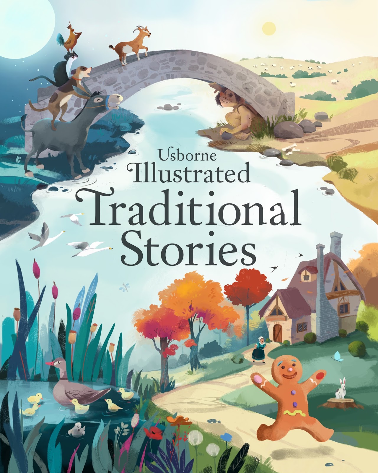 Sara Gianassi: "Illustrated Traditional Stories"_USBORNE Publishing House