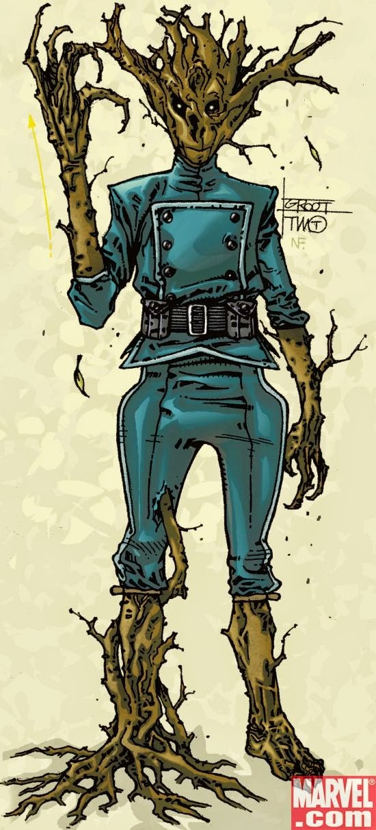 Fashion and Action: Groot - Guardians of the Galaxy Art Gallery