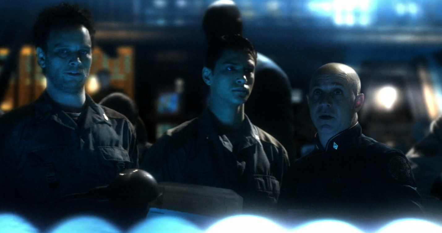 Battlestar Galactica Costumes: Commander Nash Blood and Chrome Costume