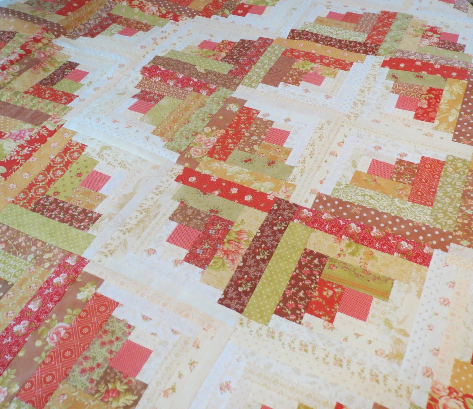 Quilting on Main Street: Curved Log Cabin