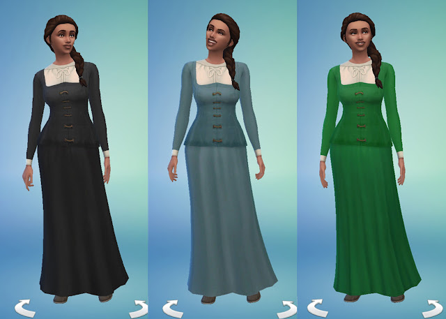 TS4: Celtic Dress | History Lover's Sims Blog