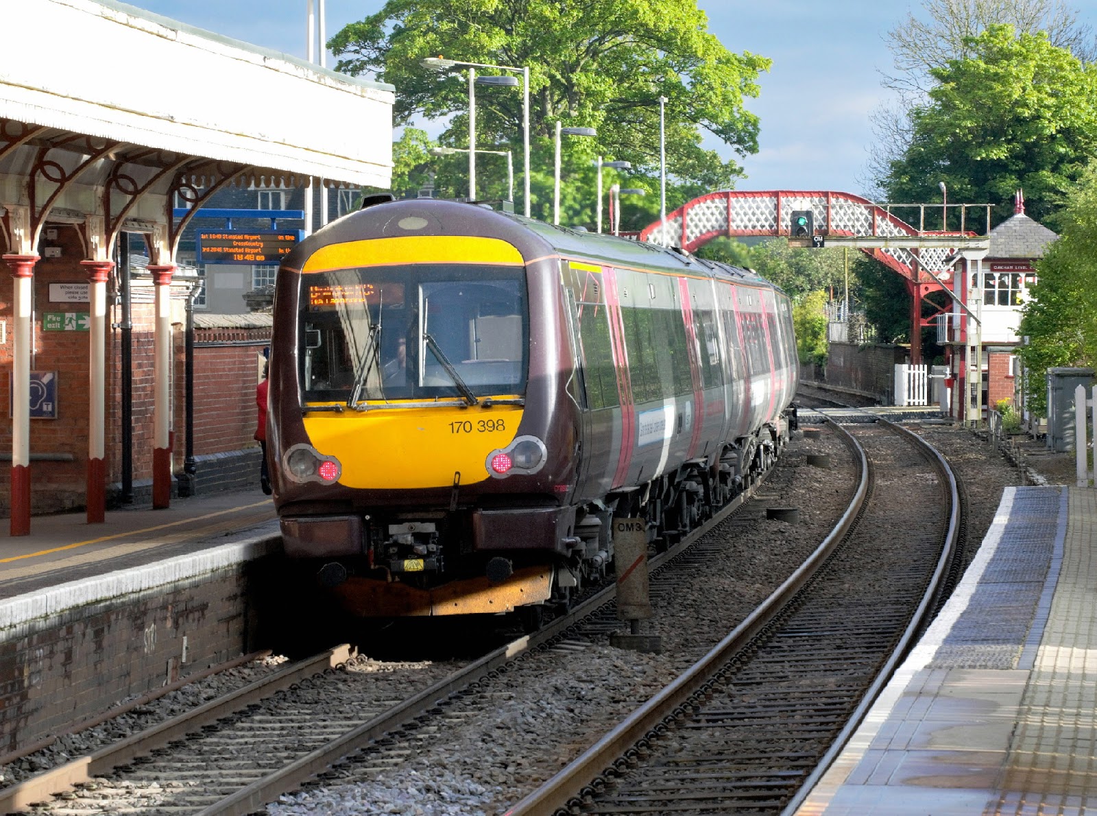 'Along These Tracks' Train Photos Site : Photo Class 170398 Cross ...