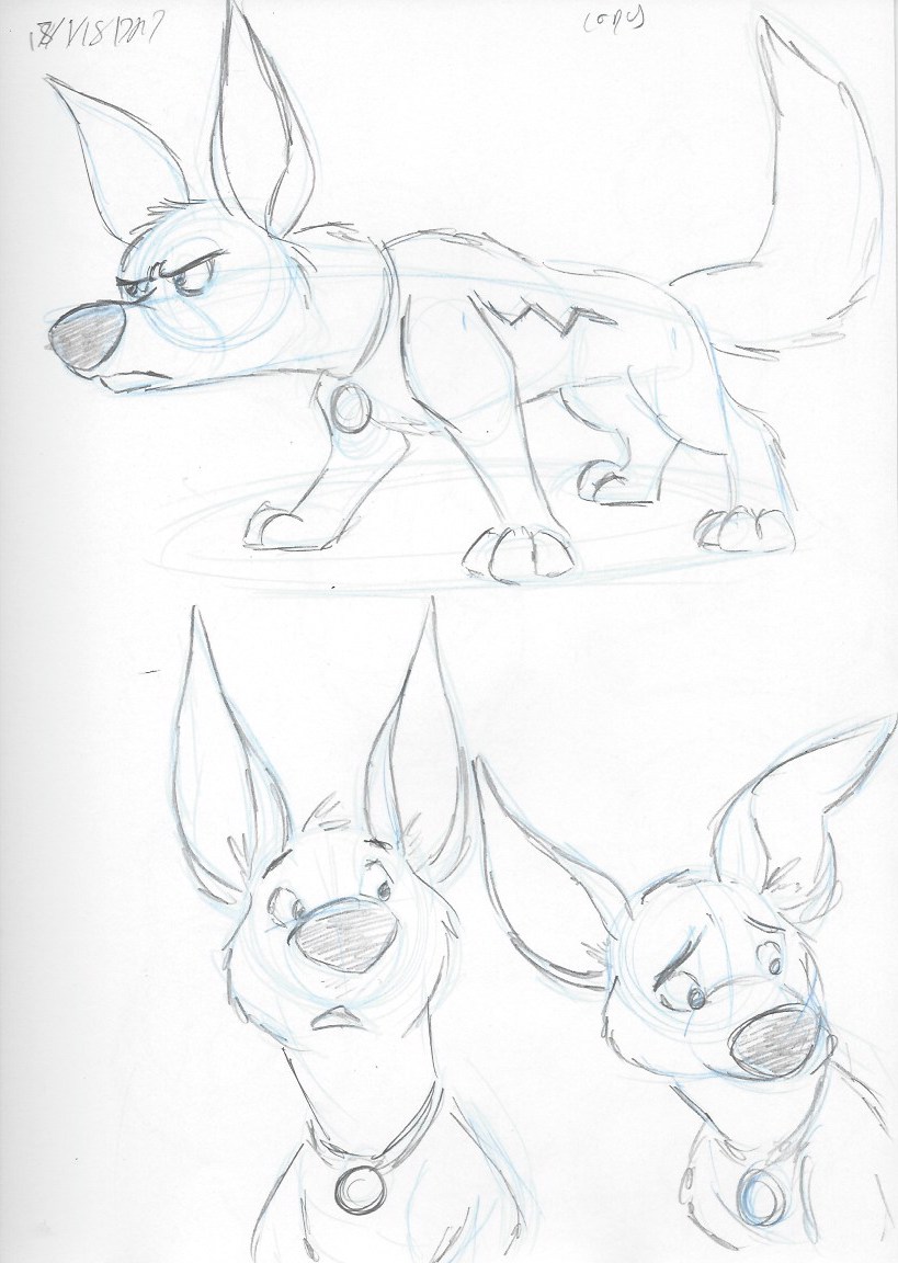 Animated Heads: Reference drawings for Stephen Silver