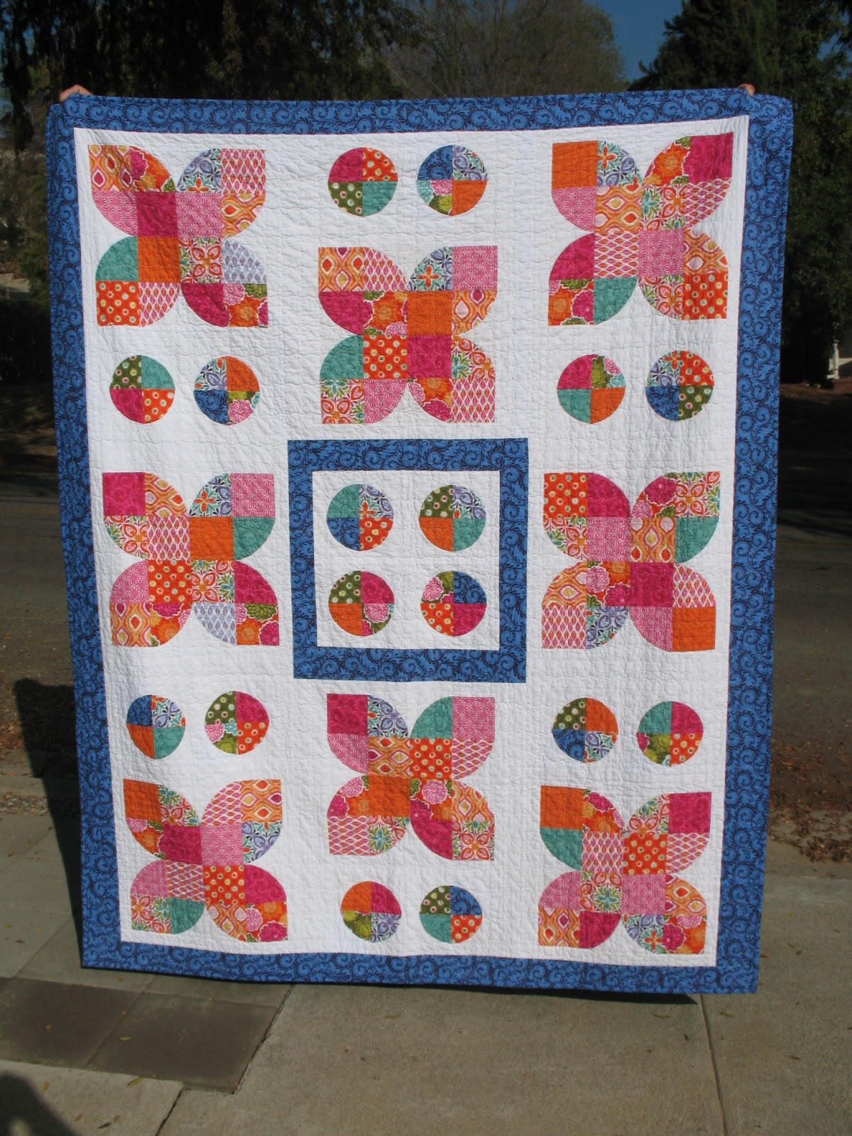 Ye Olde Sweatshop: Quick Curve Ruler Drunkards Path Quilt (#89)