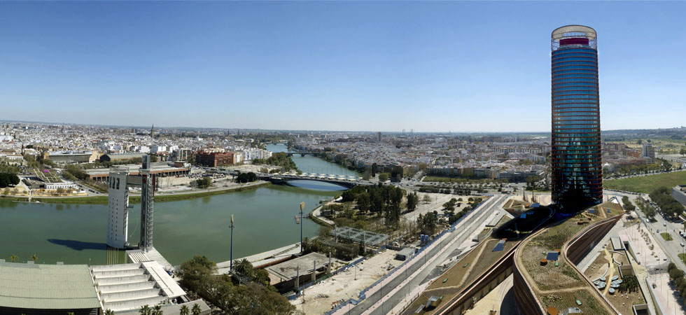 Torre Sevilla | César Pelli | Descripción + Fotos + Planos
