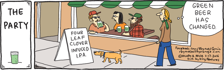 Musings Over a Barrel: Green Beer