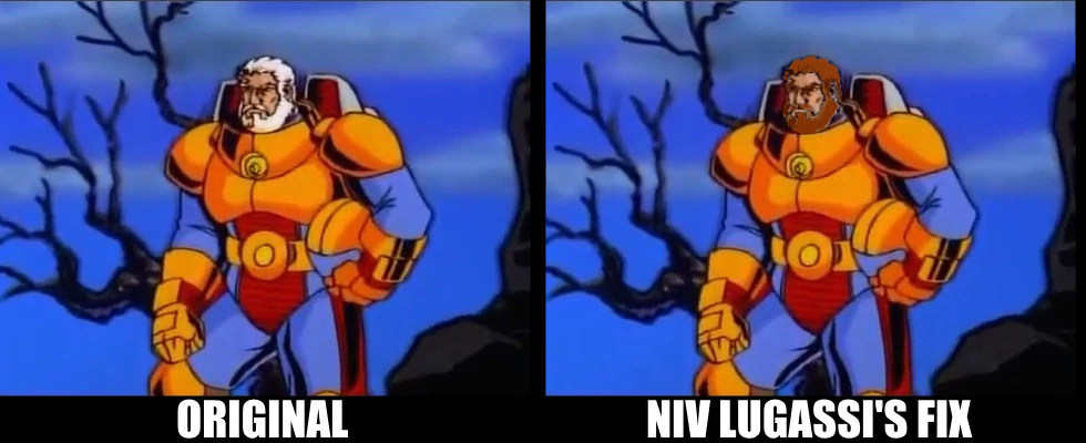 Niv Lugassi's Arts: Color fixing the High Evolutionary as a young man ...