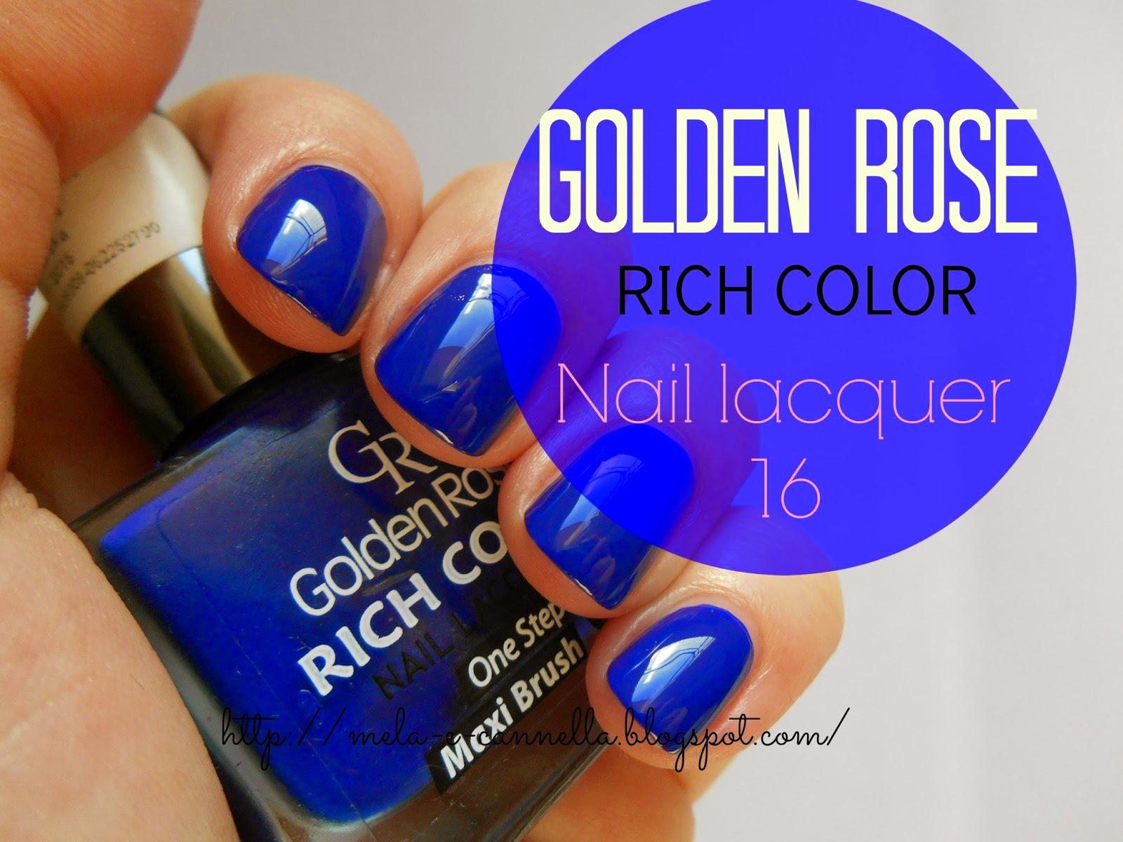 mela-e-cannella: Golden Rose - RICH COLOR - Nail lacquer - 16