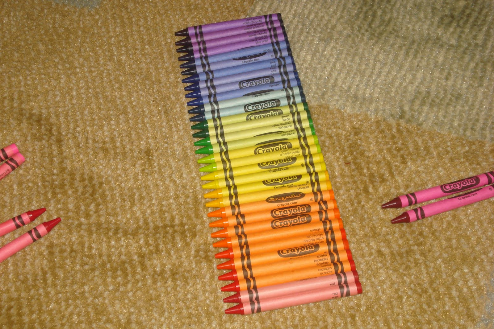 Snack Time....: Crayon artwork....