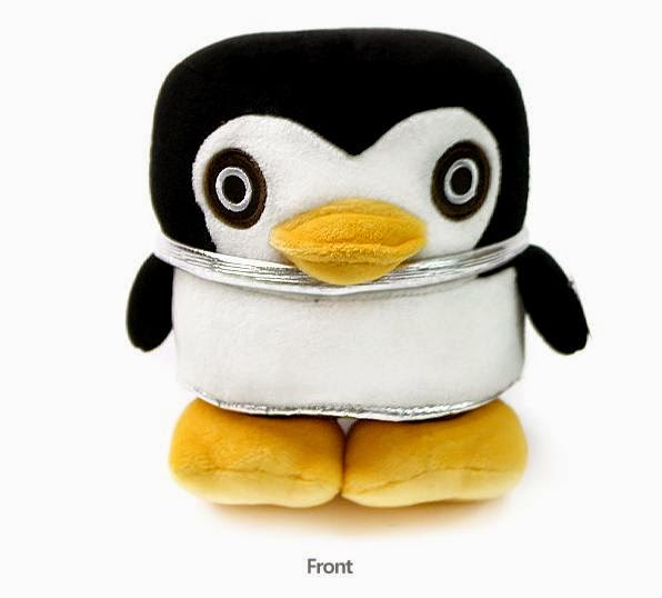 JinsDolls: Canimals Penguin Doll Characher rag Doll 16Cm (6") Plush