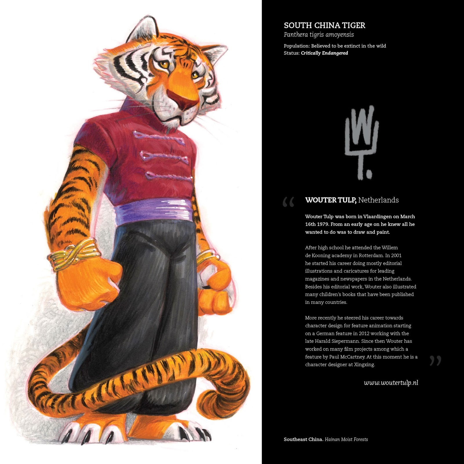 Wouter Tulp | Illustrator |: Endangered species