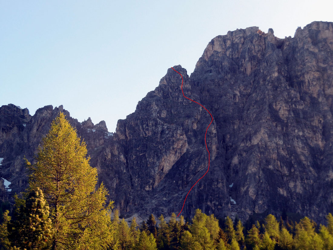 ALPINISTI DEL LAMBRUSCO: COL DEI BOS_SPIGOLO DEGLI ALPINI
