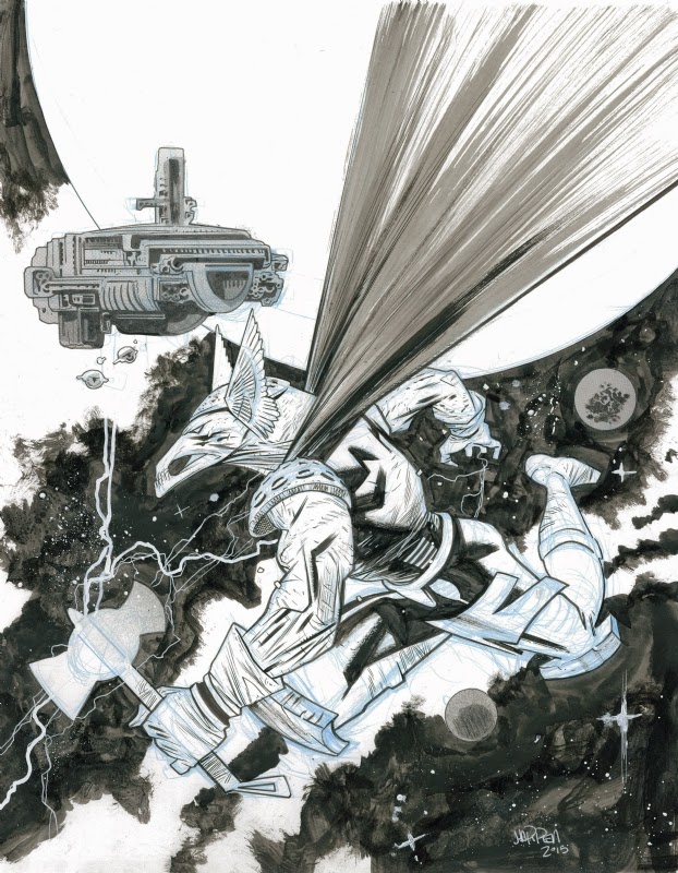 Marvel Comics of the 1980s: Beta Ray Bill by James Harren