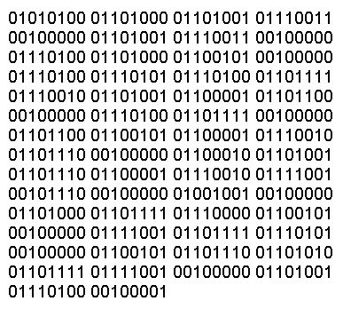 daftar kode biner - Penjelajah Blog99