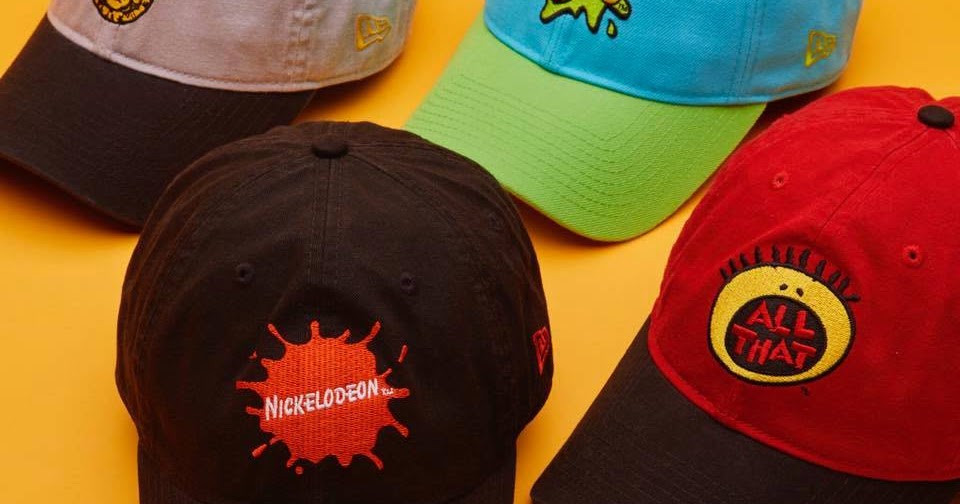 NickALive!: New Era Launches Retro Nickelodeon Cap Collection