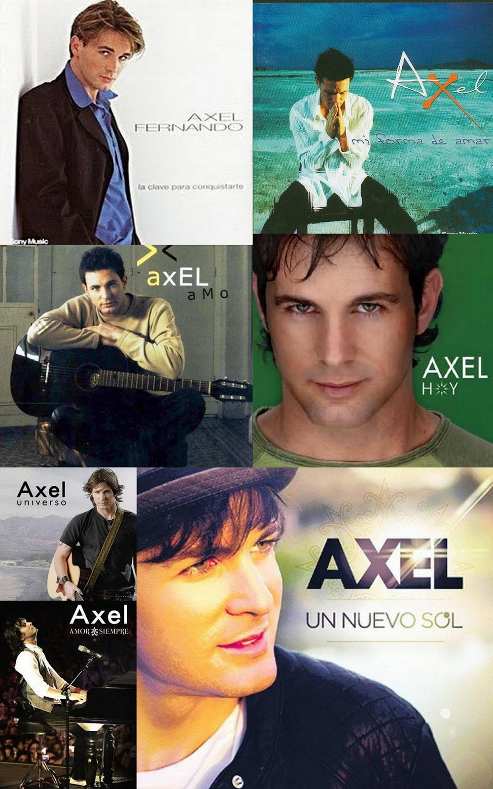 Club de Fans Oficial de Axel: ¡Ganate la discografía de Axel!