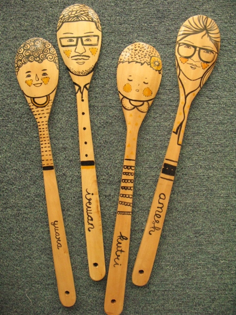 wooden spoon family.