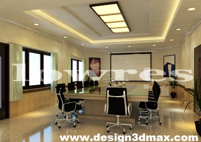 JASA DESAIN 3D INTERIOR GAMBAR EKSTERIOR: Desain interior ruang rapat ...