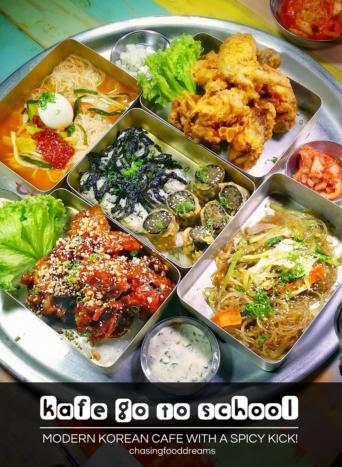 CHASING FOOD DREAMS: Kafe Go To School @ Solaris Mont Kiara