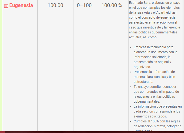 modulo 16 semana 3 "Eugenesia" Prepa en Linea Sep