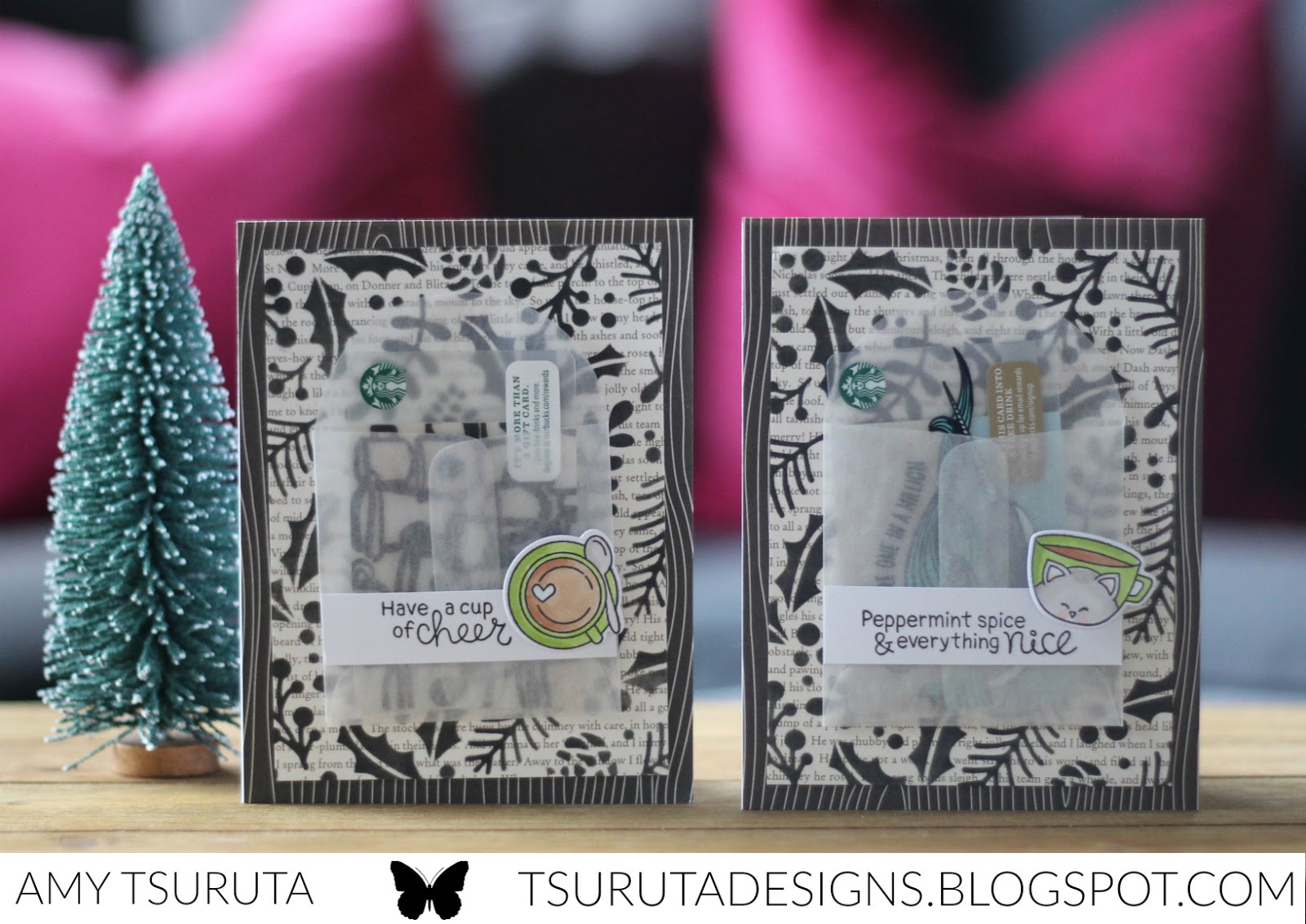 Newton's Nook Designs: Deck the Halls with Inky Paws Week - Day 1 - Amy ...