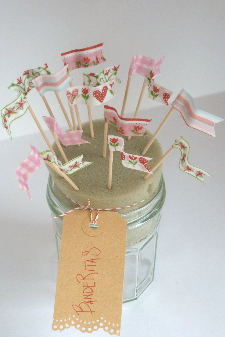 Tutorial banderitas: Papeles Pequeños