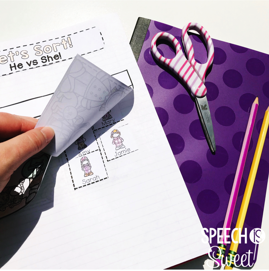 September Interactive Language Notebook - Speech is Sweet