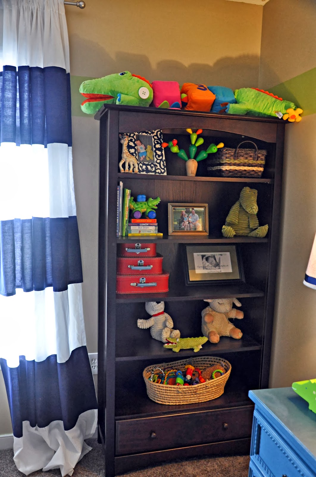 Living Joyfully: Liam's Alligator Nursery