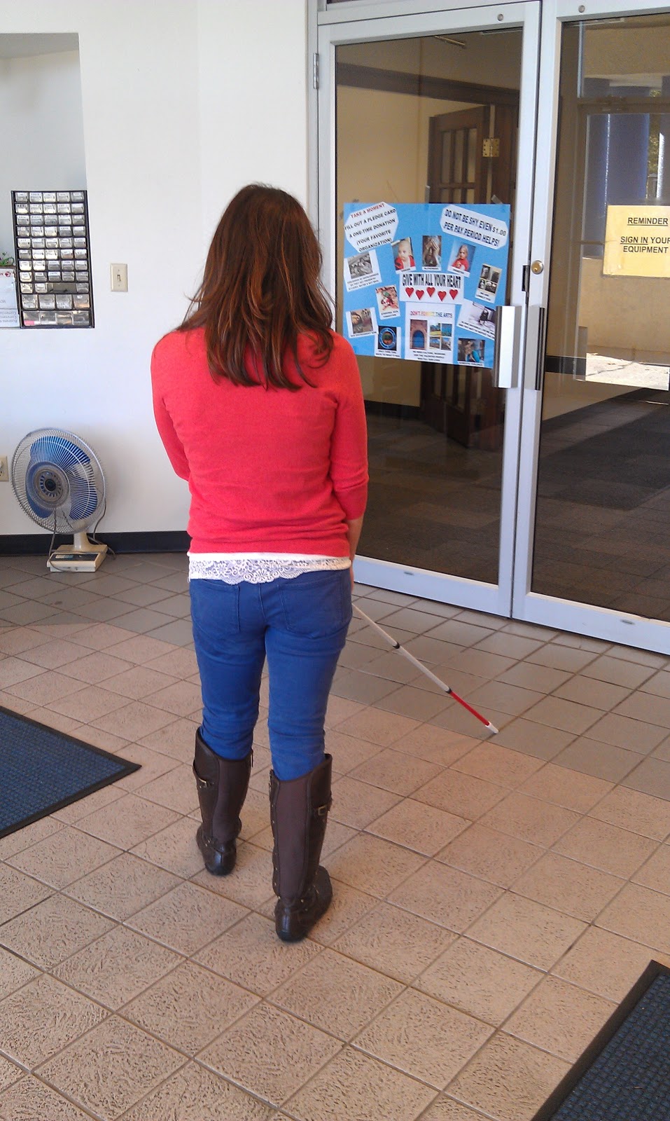 the independent little bee...: Correct Cane Techniques Handout