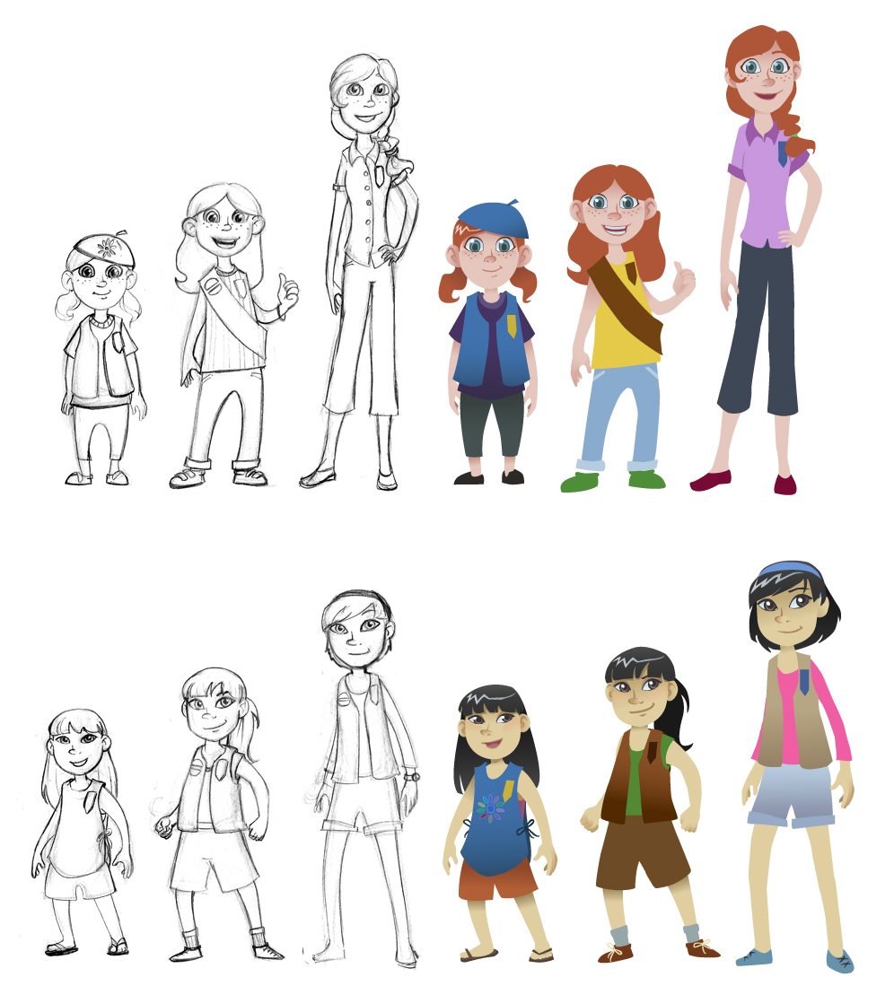 Apple Slice Studio: Character Development